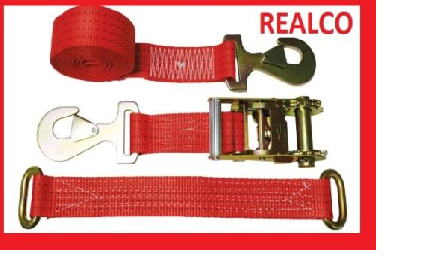 x2 RED 4MTR RECOVERY WHEEL STRAPS – Realco Equipment Ltd